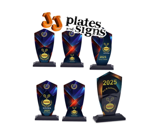 DIY Torphy pieces – Build your own Trophy – JJ Plates and Signs